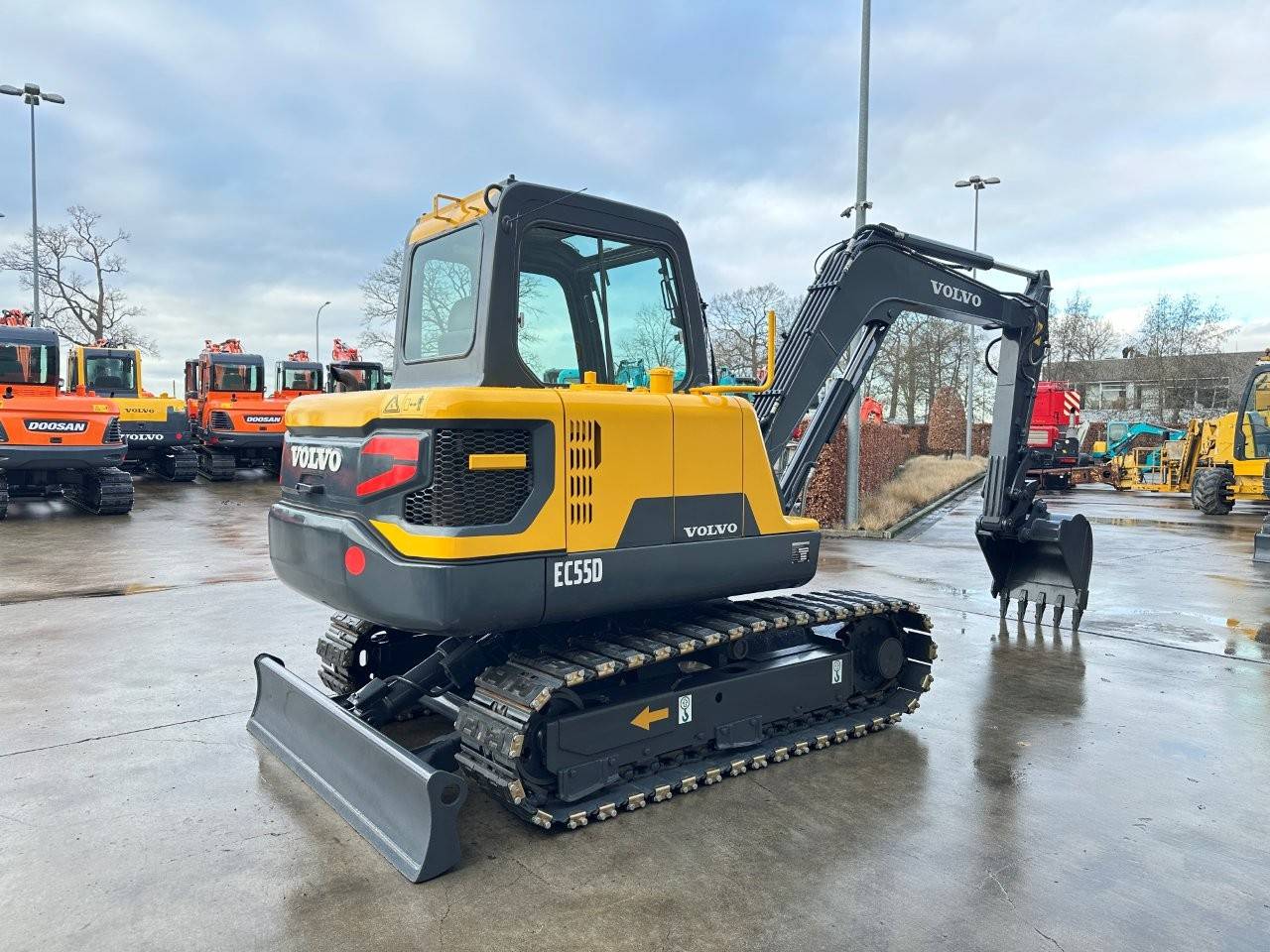 Rupsgraafmachine Volvo EC55D Diesel 2019 veiling | AuctionPort