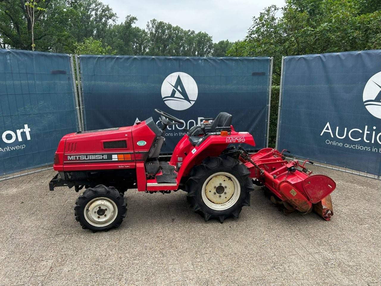 Minitractor Mitsubishi MT14D Diesel veiling | AuctionPort