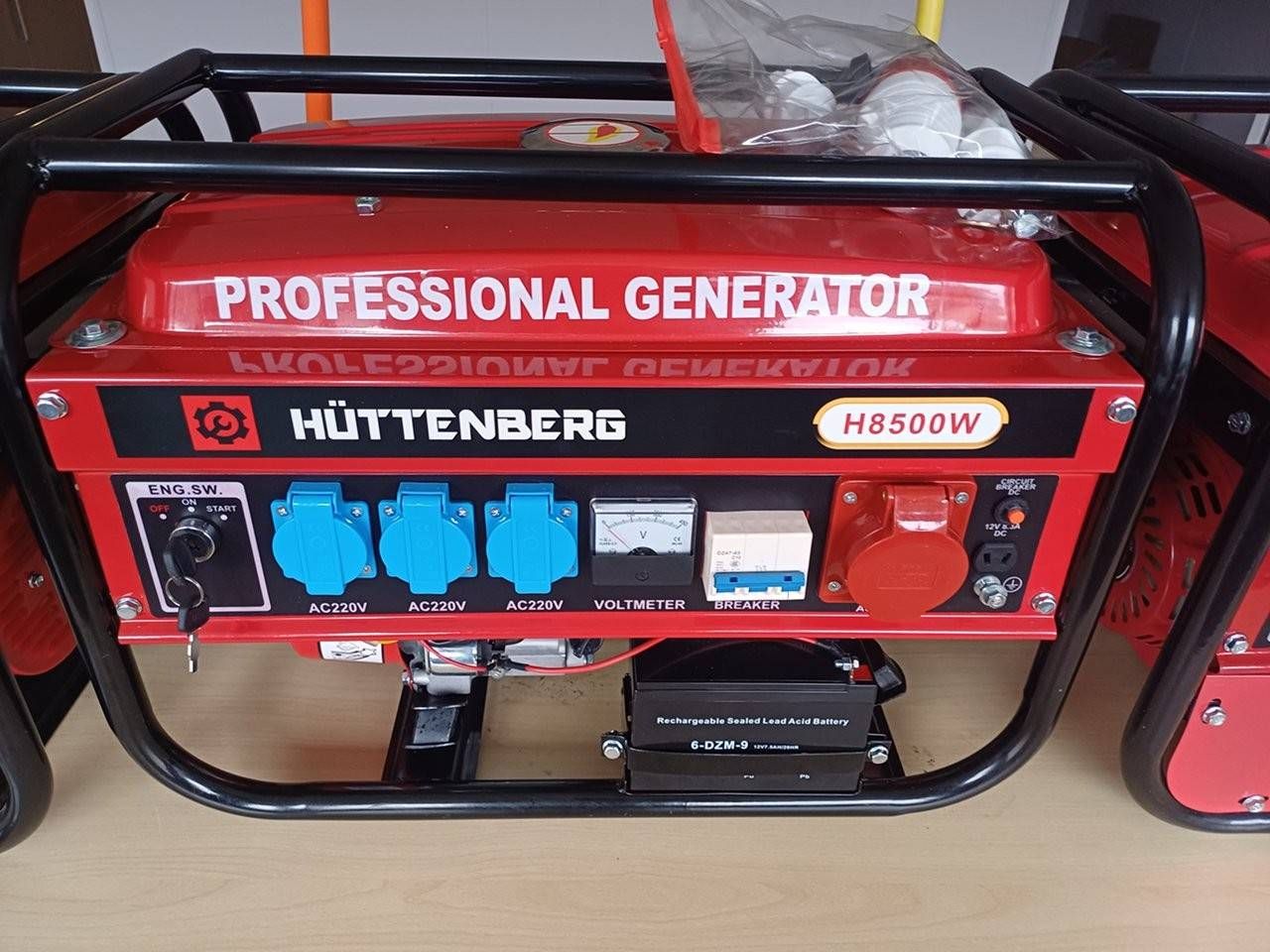 Generator Huttenberg 8500+ Benzine | Auctionport