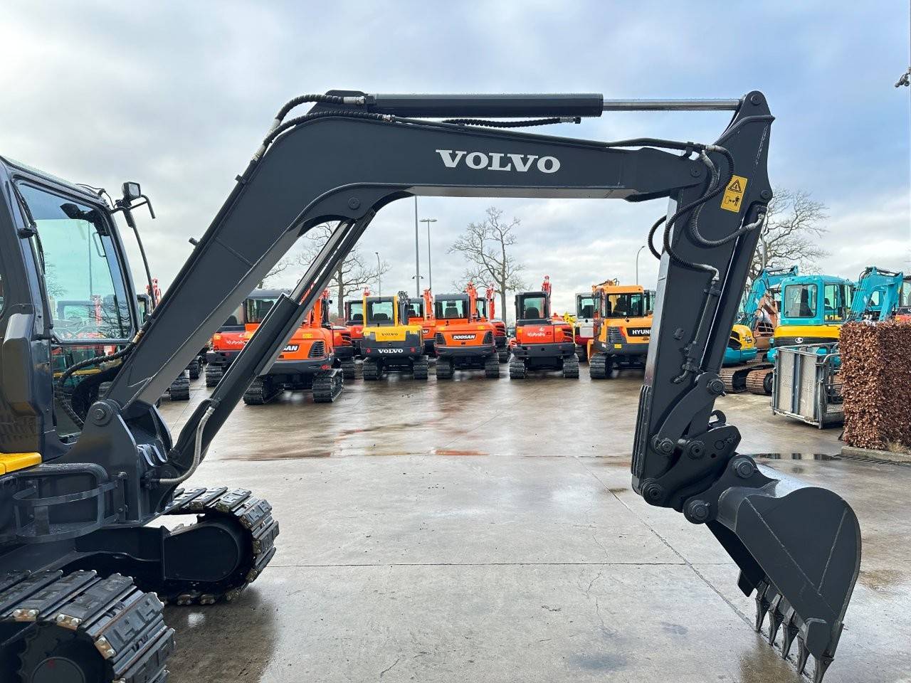 Rupsgraafmachine Volvo EC55D Diesel 2019 veiling | AuctionPort