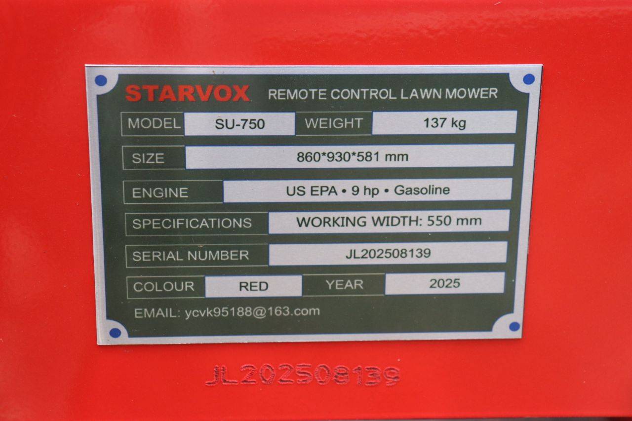 Grasmaaier Starvox SU-750 Benzine 2025 Nieuw veiling | Auction...
