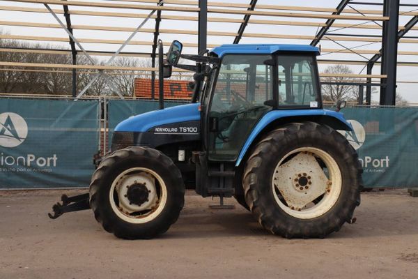 Tractor New Holland TS100 Diesel veiling | AuctionPort