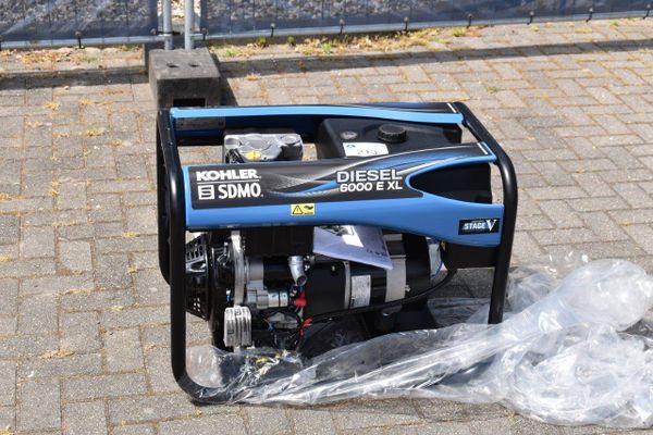 Generator Kohler SDMO 6000 E XL Diesel Nieuw 4.9kW veiling | A...