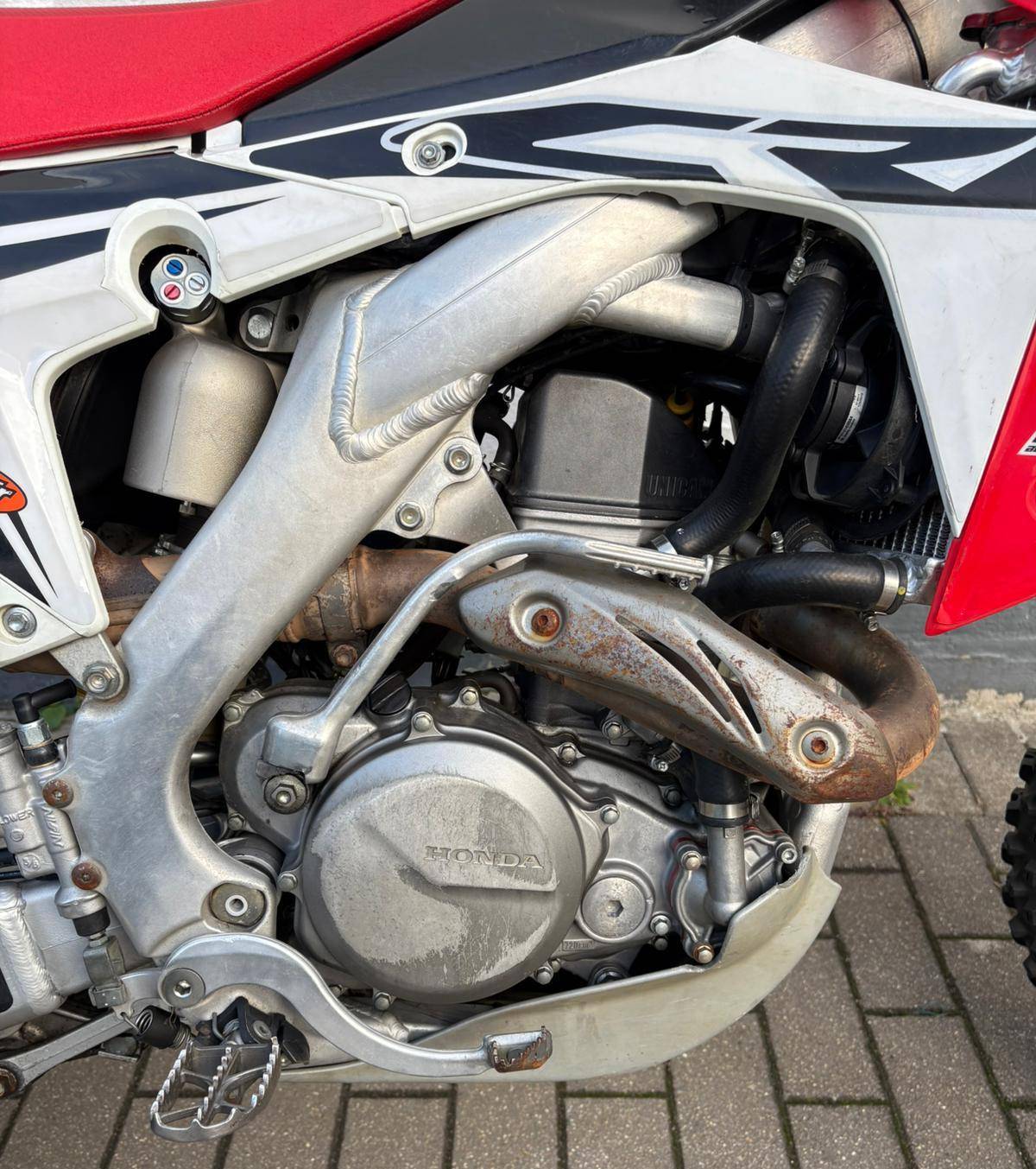 Cross-Motor Honda CRF 500 R Benzine 2014 (Marge) veiling | Auc...