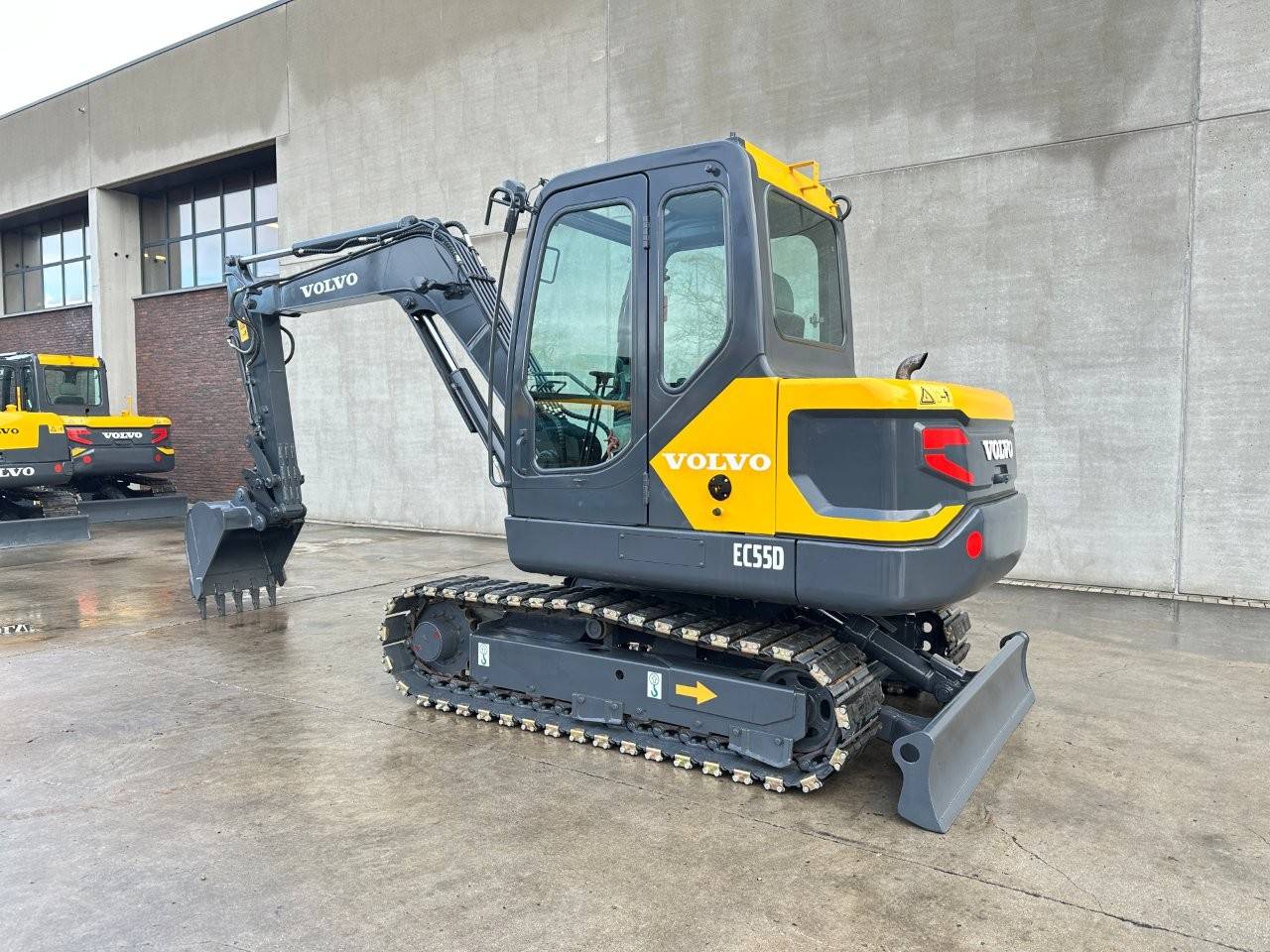 Rupsgraafmachine Volvo EC55D Diesel 2019 veiling | AuctionPort