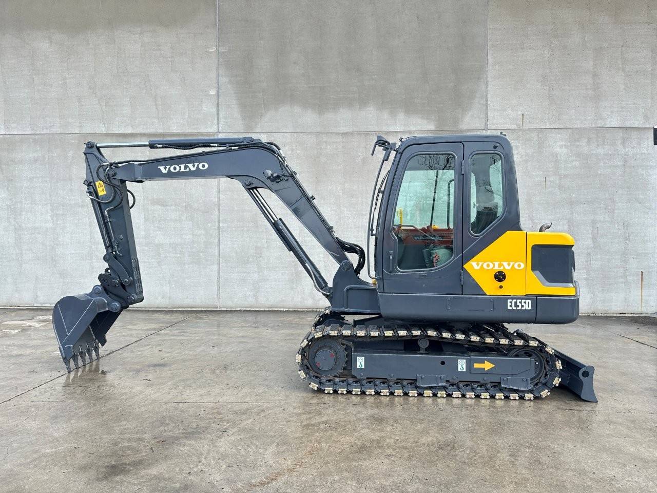 Rupsgraafmachine Volvo EC55D Diesel 2019 veiling | AuctionPort