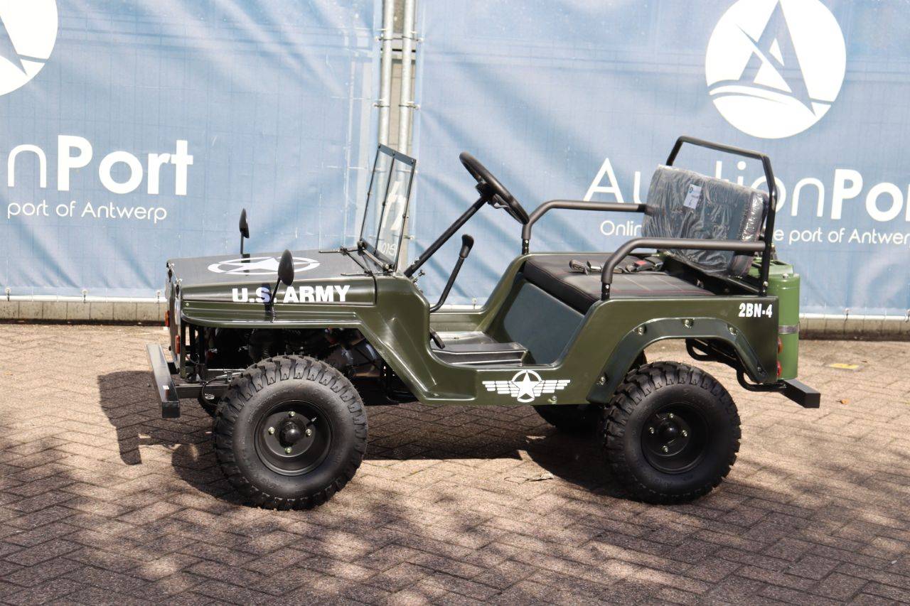 Jeep Willie 150CC Benzine 2025 Nieuw in krat veiling | Auction...