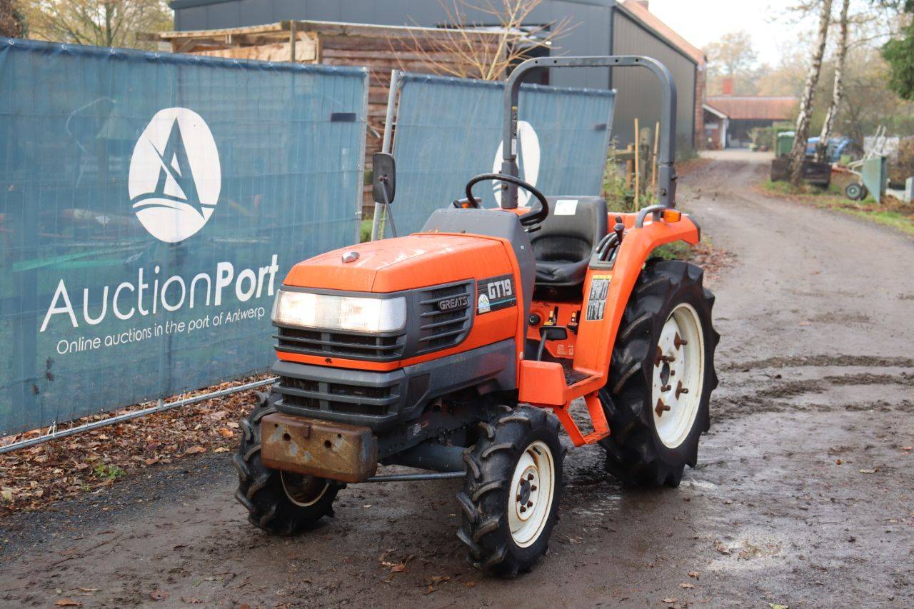 Minitractor Kubota Greats GT19 Diesel veiling | AuctionPort