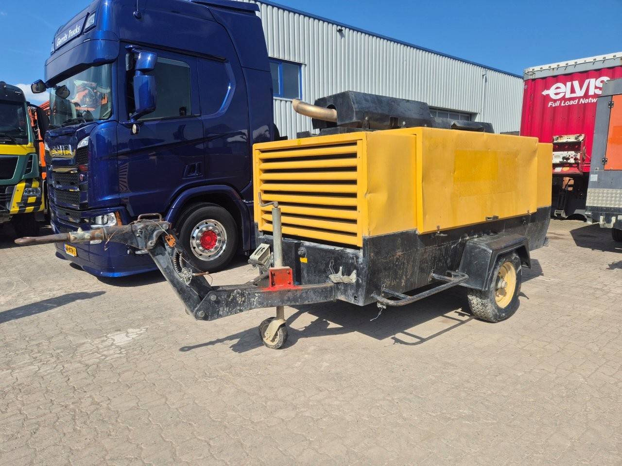 Compressor Atlas Copco XAHS236MD Euro Box Diesel 130kW 12bar 2005 ...